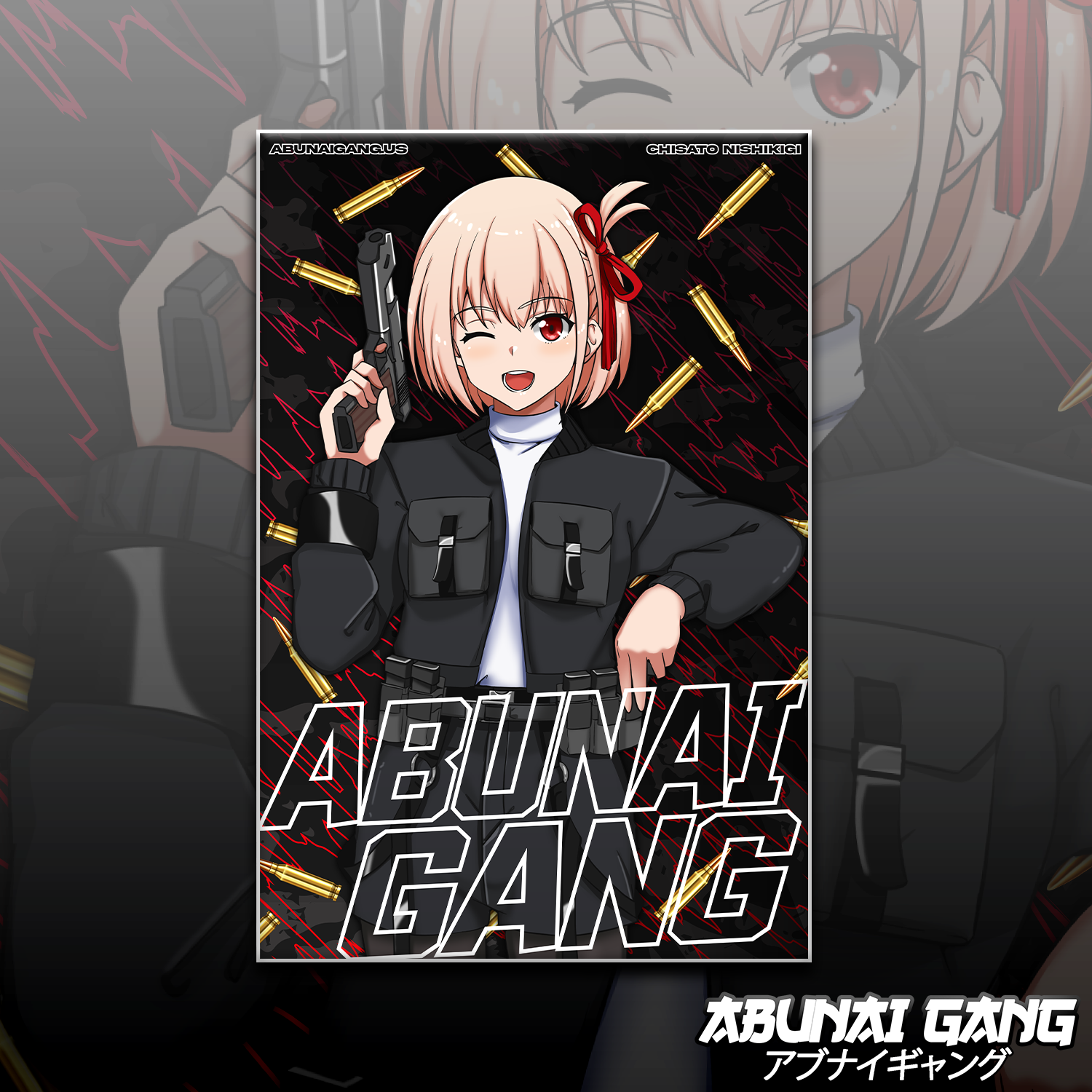 Tactical Chisato Print – Abunai Gang