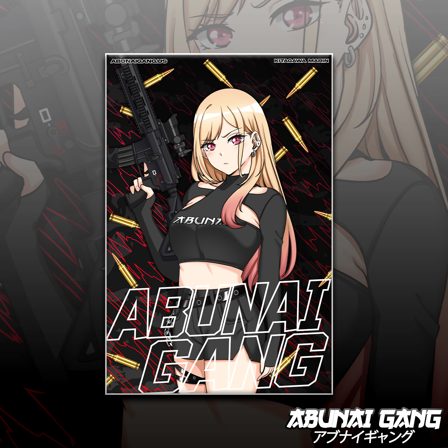 Tactical Marin Print – Abunai Gang